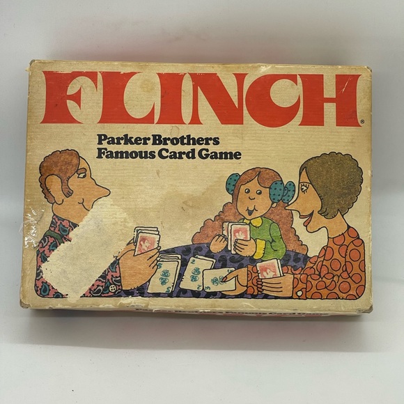 Parker Brothers | Games | Vintage 976 Flinch Parker Brothers Famous ...